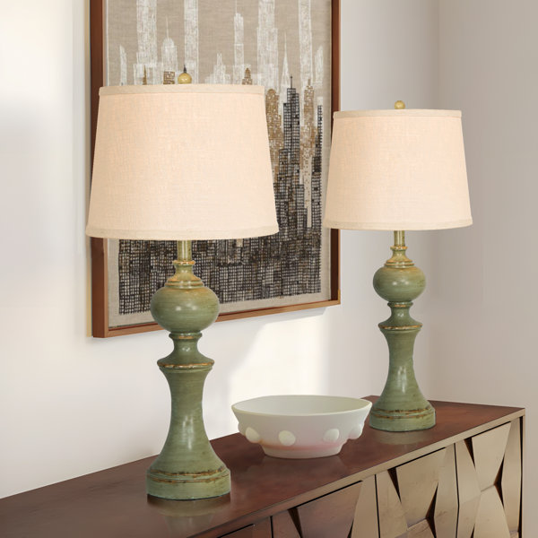 17 Stories Tomisin Resin Table Lamp | Wayfair